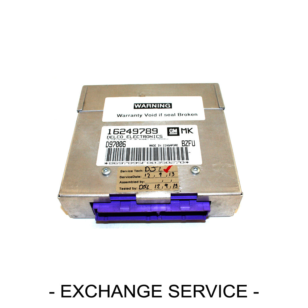 Reman. OEM Engine Control Module ECM For Holden BARINA 98 1.4L-Exch ...