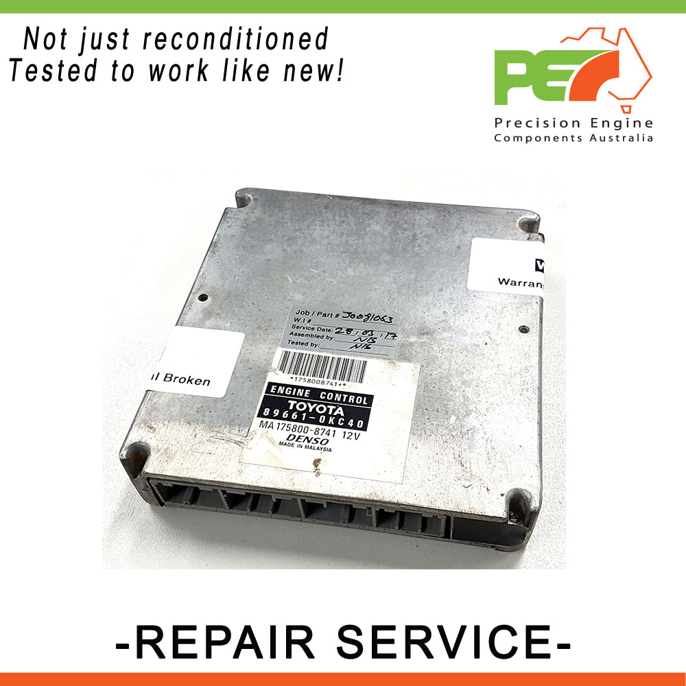 Electronic Control Module (ECM) Repair Service For Toyota Hilux KUN26R ...
